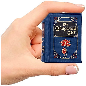 Bhagavad Gita Mini Book (H) (Foil Stamped, Miniature Sized 1.49 x 2.04", boxed)