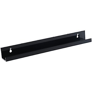 Sooyee 6 Pack Book Shelves,15 Inch Floating Shelf Display Shelf,Acrylic Shelves for Wall,Reading Nook,Funko Pop Display Case,Corner Floating Shelves Black