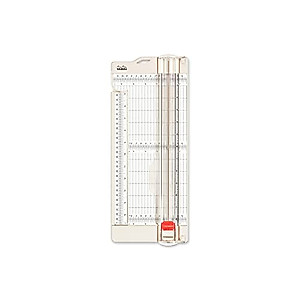 Bira Craft Paper Trimmer and Scorer with Swing-Out Arm, 12" x 4.5" Base, Craft Trimmer, Trim and Score Board, for Coupons, Craft Paper and Photo