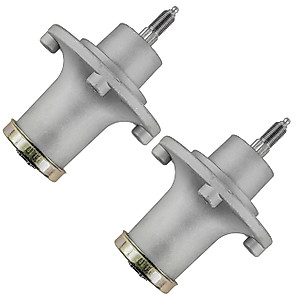 Caltric 2 Spindle Assembly Compatible with Husqvarna Mz48 Mz52 Mz5225 Mz6125 Mz6128 539112170