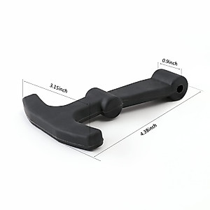 Sunsy Replacement Cooler Lid Latches Compatible with Yeti,RTIC Hard Coolers & Other Related Coolers, Durable Rubber T-Latch Helps Save Fingers/Knuckles