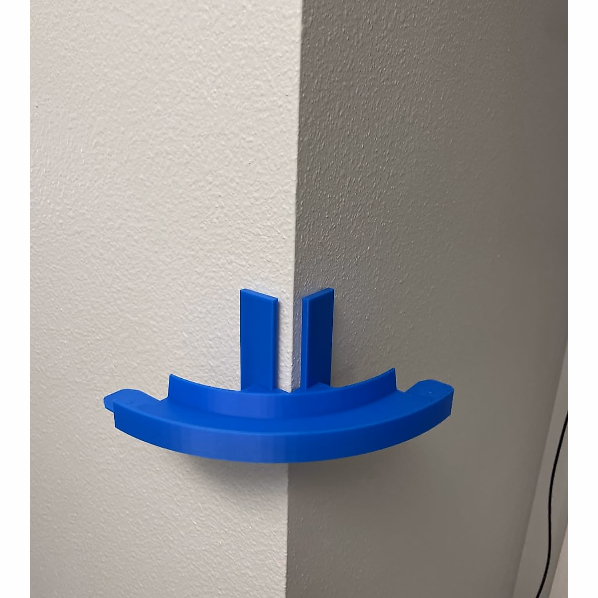 Corner Wall Mount Track Compatible with Hot Wheels | 90 Degree Turn with Removable Adhesive for Mounting to Wall | Made in USA (Outside Curve, 3-Pack)