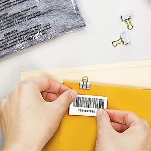 Labelchoice 12000 Labels 2.25x1.25 inch Direct Thermal Labels Compatible with Zebra, Rollo, Munbyn Thermal Labels Printers, 12 Rolls 2-1/4x1-1/4 Thermal Barcode Return Address Labels