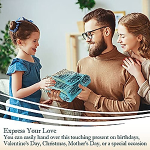 Ebmdsia Daughter Gift from Mom, Gifts for Daughter from Mom, Birthday Gifts for Daughter, to My Daughter Blanket from Mom, Daughter Birthday Gifts from Mother, Daughter Gifts Throw Blanket 50"X60"