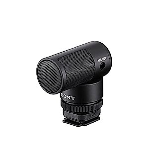 Sony ZV-1 Camera for Content Creators and Vloggers Bundle with Shotgun Microphone, Extendable Tripod with Built-in Phone Mount and Memory Card (4 Items)