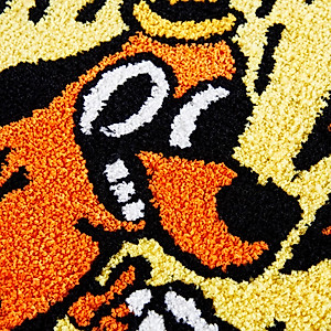 Ouyattle This is Fine Dog Rug, 2x3 Tufted Throw Rugs Non Slip Washable, Cute Funny Small Area Rugs for Bedroom Living Room Dorm, Cool Aesthetic Funky Shaggy Bathroom Rugs Funny Gift for her/him