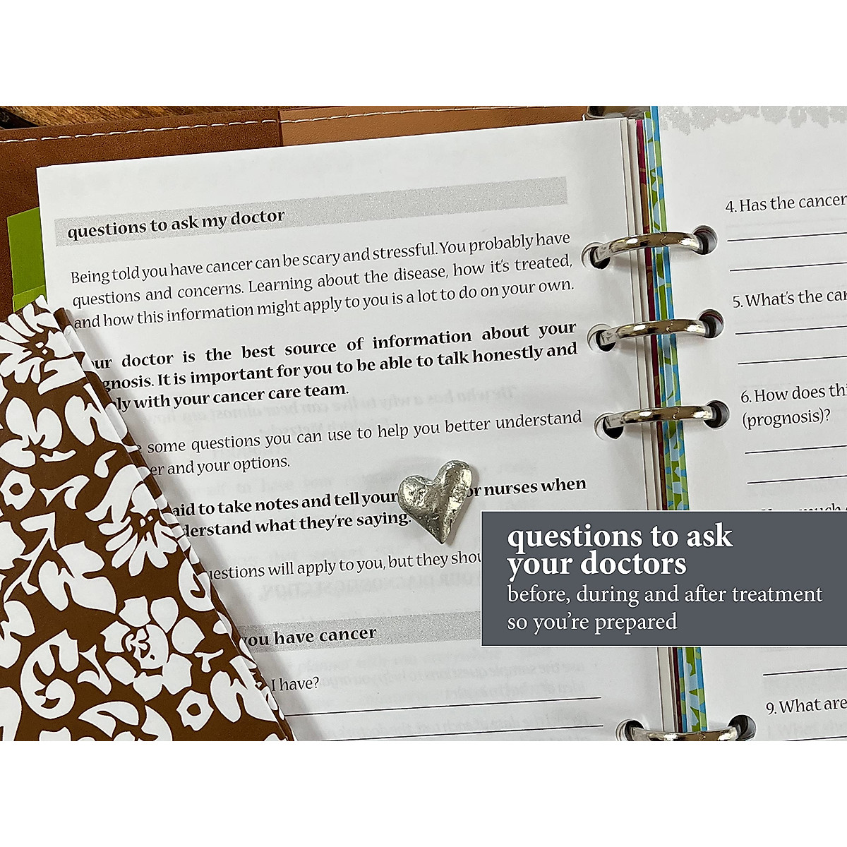 Ready for Recovery Breast Cancer Playbook - Breast Cancer Gifts - Cancer Care Packages for Women - Daily Planner and Journal Notebook - Tips & Tricks To Navigate Your Breast Cancer Diagnosis (Blue)