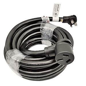 Parkworld 884944 Industrial Range, Stove, Oven 10-50 Extension Cord, 10-50P to 10-50R, 3-Prong, 50 AMP, 250 Volts, 12500 Watts (36FT)