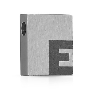 TeNo Stainless Steel Pendant. Length 17 mm.