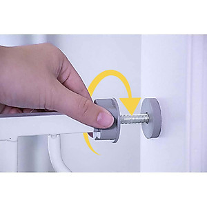 Regalo Extra Wide Walk Through Baby Gate, with Included Extension Kits