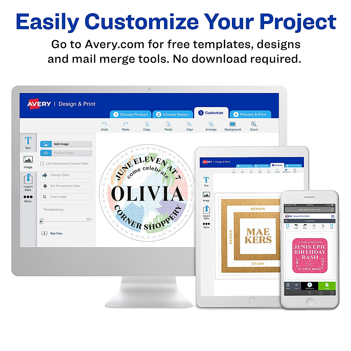 Avery Removable Color-Coding Labels, Removable Adhesive, Assorted Colors, 3/4" Diameter, 1,008 Labels (5472)