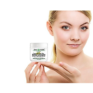 DNA Code-Magic Bamboo Lemongrass Body Foaming Scrub Cleanser,Exfoliate Away, Dirt, Deadcells, Dry Flaky, Dulling Skin
