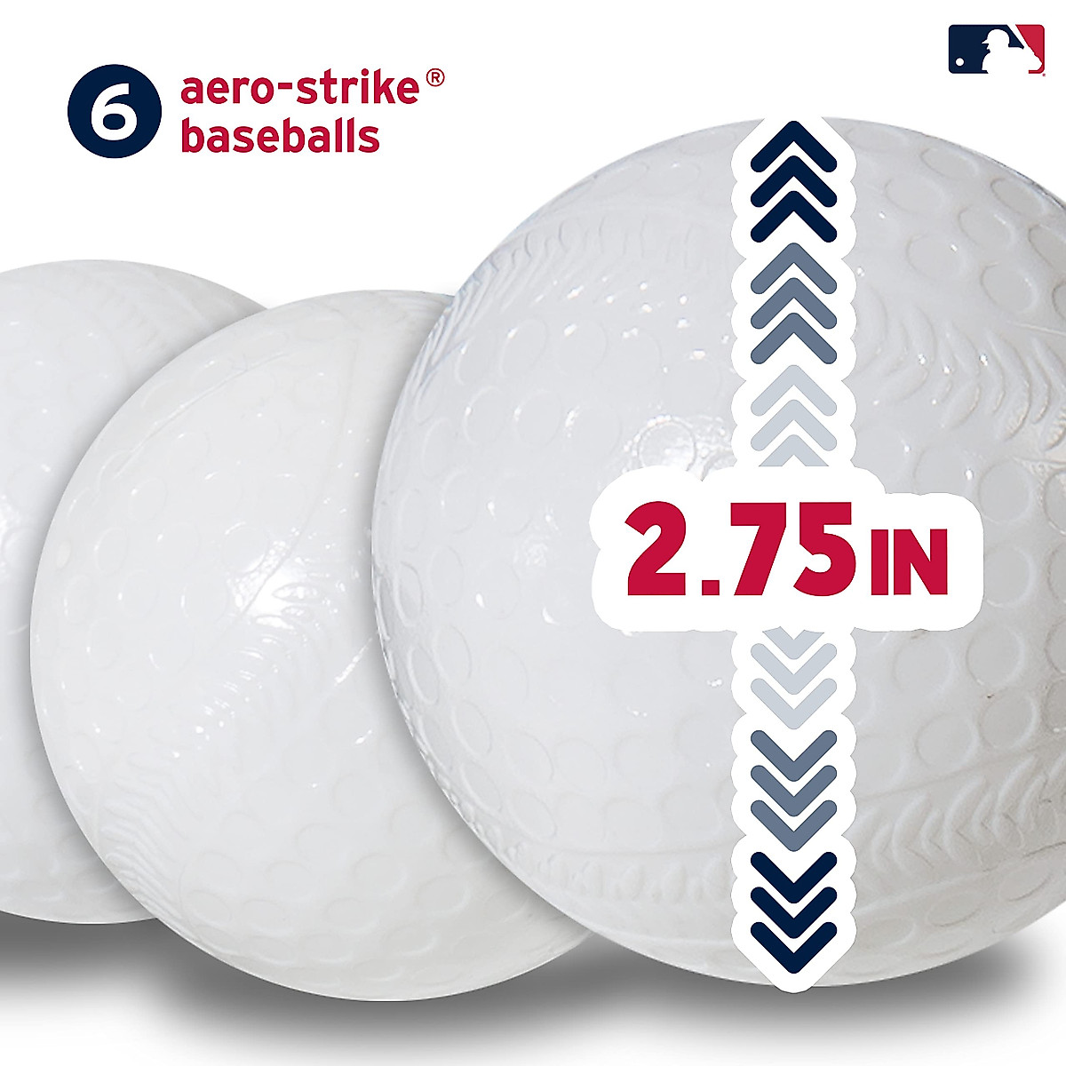 Franklin Sports Baseball Pitching Machine - Adjustable Baseball Hitting & Fielding Practice Machine For Kids - with 6 Baseballs - Great For Practice,Blue, Small