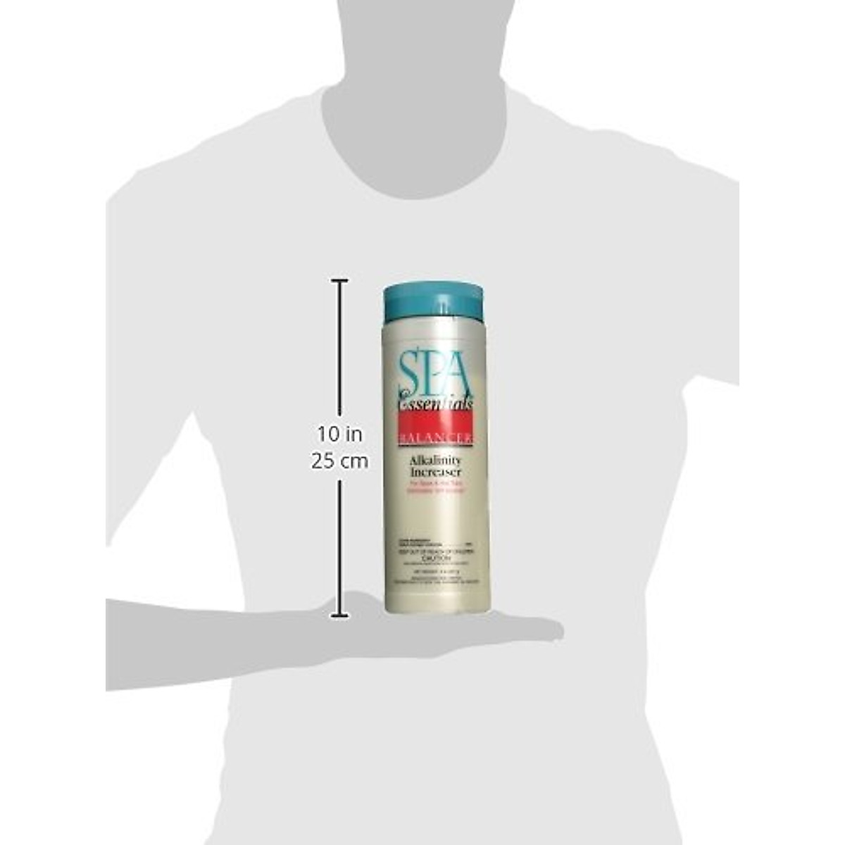 Spa Essentials 32538000 Total Alkalinity Increaser Granules for Spas and Hot Tubs, 2-Pound