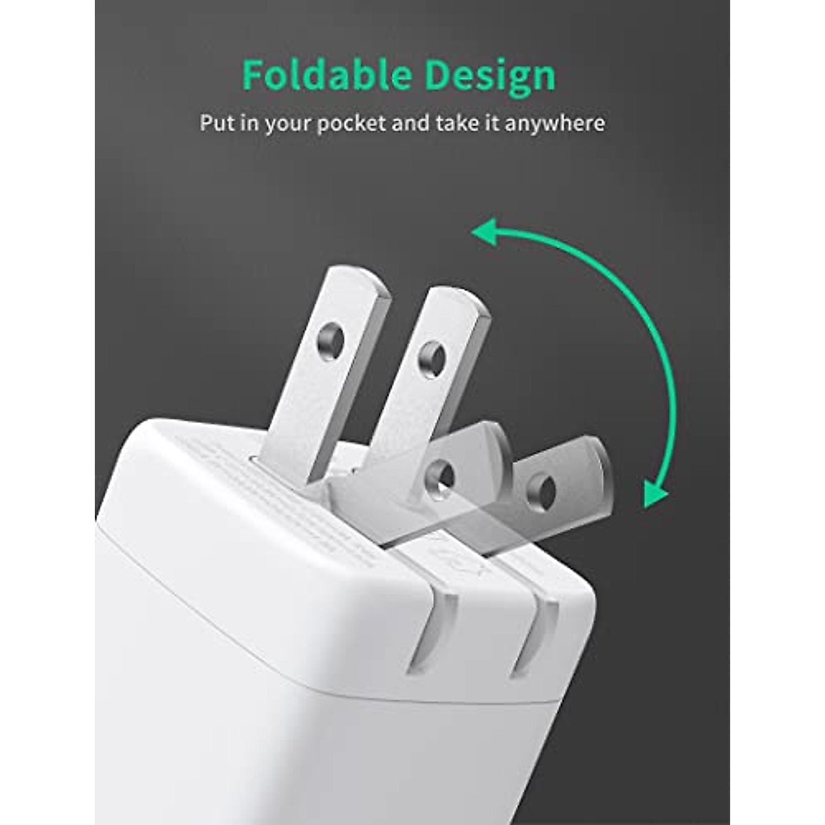 USB C Wall Charger Fast Charging, 2-Pack TI-TOO 20W Dual Port Power Adapter, Quick Charge 3.0 USB Type c Power Delivery Charger Block Plug Compatible with iPhone 14 Pro Max/14 Plus/13 Pro/13/12