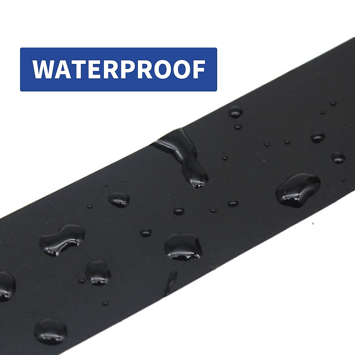 TAPEBEAR Corrosion Protection Pipe Tape, Wrap Pipe Tape for Drain Pipe, Metal Electrical Outdoor Underground Pipe, Waterproof PVC Black Tape, Duct Anti-Corrosion and Protection, 2Inch X 33Yard