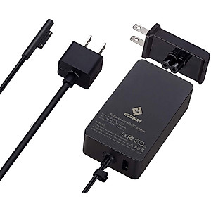 Microsoft Surface Charger 65W 15V 4A AC Power Supply Compatible with Surface Pro X 8 7 6 5 4 3/ Surface Laptop 4 3 2 1 / Surface Book 2/3 13.5“ Surface Pro Charger with Wall Plug and 6ft Power Cord