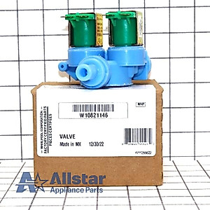 W10821146 OEM Washing Machine Water Inlet Valve