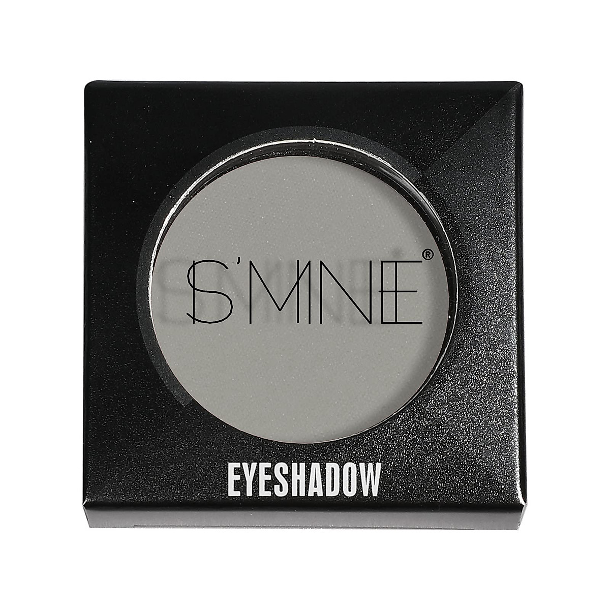 ISMINE Single Eyeshadow Powder Palette Matte Grey, High Pigment, Longwear Single Grey Eye Makeup for Day & Night (#03)