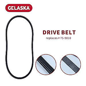 GELASKA 84-1980 Rotor Blade with 75-8780 Scraper 75-9010 Drive Belt and Hardware Kit Replaces 80-0660, 80-660, 75-9090 for Toro CCR Powerlite 38170, 38171, 38172, 38173, 38175, 38176 Snowthrowers