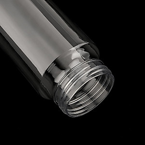 MAHIONG 18 PCS 17 Oz Bulk Empty Sensory Bottles, Plastic Juice Bottles with Caps, Reusable Clear Drink Containers, PET Water Bottles for Juice Milk Homemade Beverages