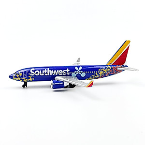 WngAur Southwest N7816B Airplane Model, Die-cast Metal Planes Aircraft Suitable for Collection and Display