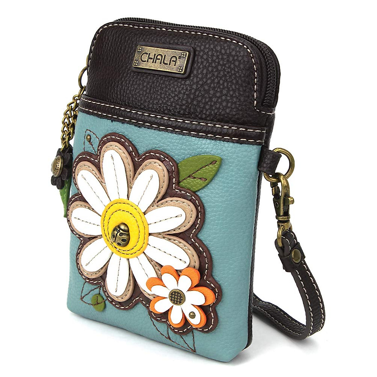 Chala Handbags Daisy Cellphone Crossbody Handbag (Daisy)