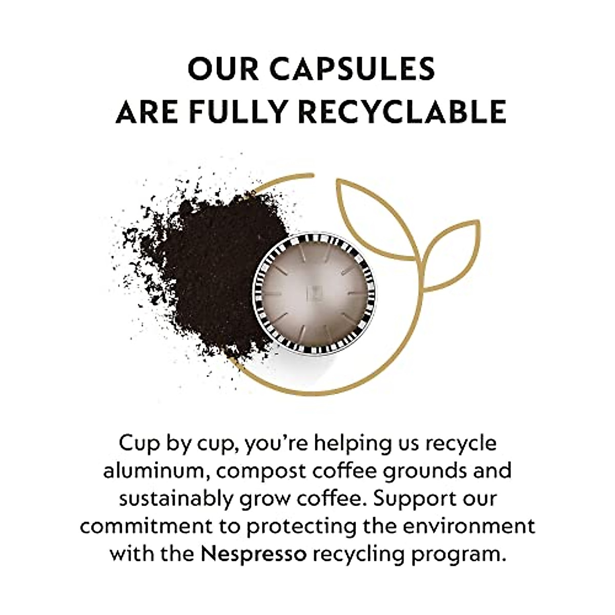 Nespresso Capsules VertuoLine, Arondio Gran Lungo Americano, Medium Roast Coffee, 30 Count Coffee Pods, Brews 5.0oz (VERTUO LINE ONLY)