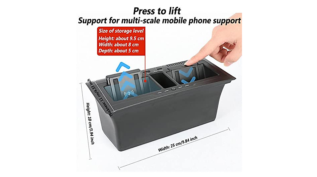 Land Rover Defender Wireless Charger | 15W Fast & Perfect Fit