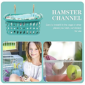 PATKAW Hanging Hamster Bed Rat Hammock House Bedding Small Pet Animals Cage Nest Habitats Hanging Basket Warm Bed for Guinea Pig Rat