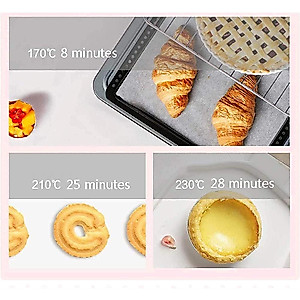 Tabletop Electric Oven 11L Mini Oven Adjustable Temperature 60-230 ℃ and 30 Minutes Timer Multifunctional Household Baking Electric Oven