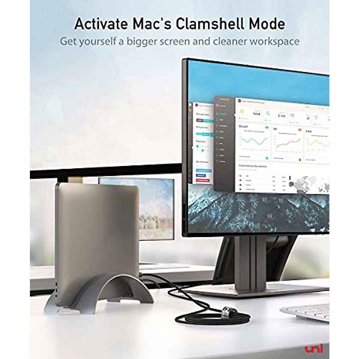 uni USB C to HDMI Cable for Home Office 6ft (4K@60Hz), USB Type C to HDMI Cable, Thunderbolt 4/3 Compatible with MacBook Pro 2021/2020, MacBook Air,iPad Pro 2021, Surface Book 2, Galaxy S22 and More