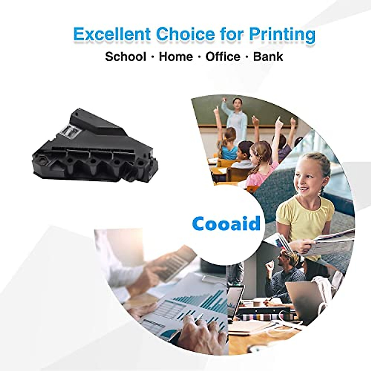 Cooaid Compatible VersaLink C400 C405 Waste Toner Box for Xerox VersaLink C400 C405 Phaser 6600 WorkCentre 6605N 6605DN 6655 Waste Toner Container (108R01124) 30K Pages