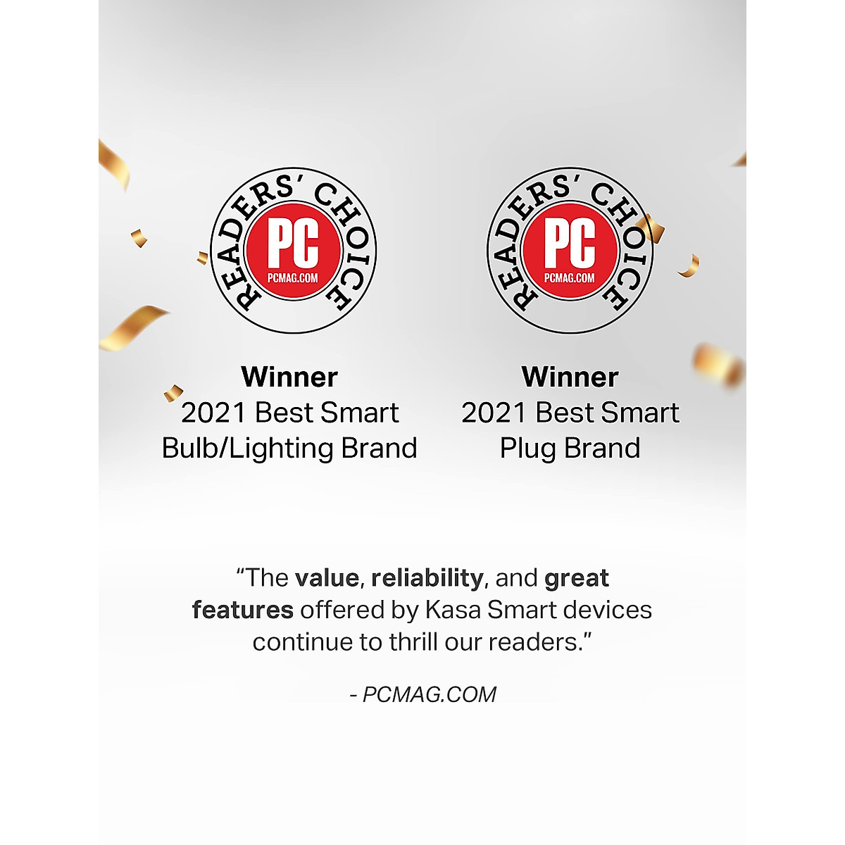 Kasa Smart Plug HS103P2, Smart Home Wi-Fi Outlet Works with Alexa, Echo, Google Home & IFTTT, No Hub Required, Remote Control,15 Amp,UL Certified, 2-Pack White