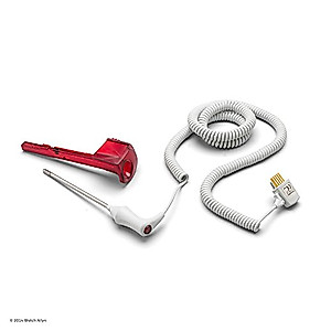 Welch Allyn 01692-201 SureTemp Plus 692 Electronic Thermometer with Wall Mount, Security System with ID Location Field, 4' Cord and Rectal Probe with Probe Well