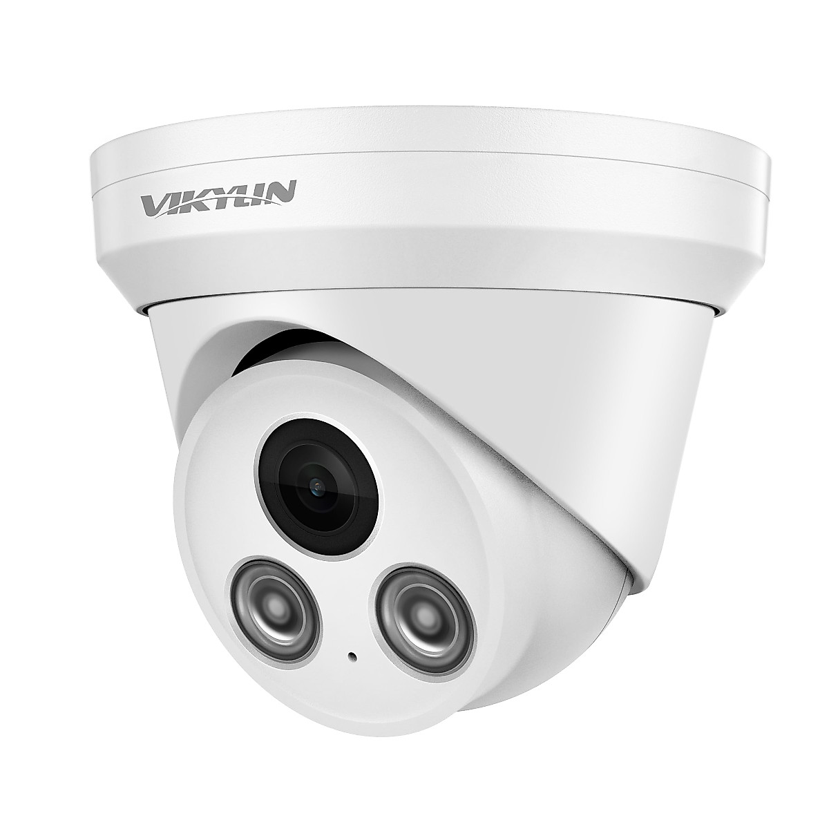 Compatible for Hikvision 5MP IP PoE Turret Camera -AI Human/Vehicle Detection,Built in Mic,100ft EXIR Night Vision,Outdoor Turret Poe IP Camera+2.8mm Lens+IP67+30fps