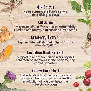 iHeartDogs Advanced Milk Thistle Liver Supplement for Dogs - Dog Liver Support with Milk Thistle, Turmeric Curcumin, Cranberry & Dandelion Root Extract