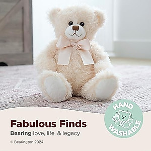 Bearington Brumby, 17 Inch White Teddy Bear Stuffed Animal, Snuggle Bear, Makes a Great Gift for Birthday, Anniversary, Holiday, or Graduation