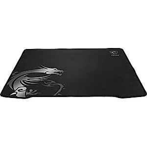 MSI Ultra-Smooth Low-Friction Textile Surface Natural Rubber Base Extra Soft Comfortable Touch Anti-Slip Gaming Mouse Pad (Agility GD30)