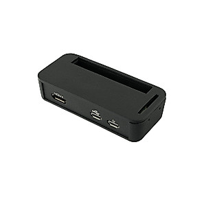 Vilros Multi Use Raspberry Pi Zero Compatible Passive Cooling Case (Black)