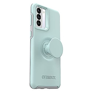 OTTERBOX OTTER + POP SYMMETRY SERIES Case for Galaxy S21+ 5G - Polycarbonate, Kickstand, TRANQUIL WATERS