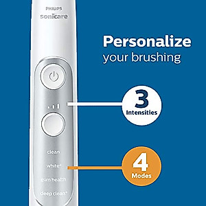 Philips Sonicare ExpertClean 7500, Rechargeable Electric Power Toothbrush, White, HX9690/06