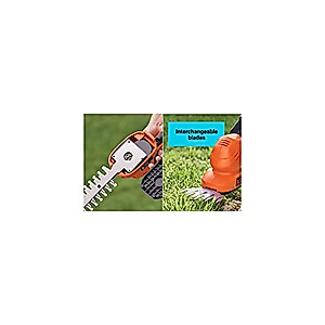 BLACK+DECKER 20V MAX* POWERCONNECT 3/8 in. Cordless Shear Shrubber Kit (BCSS820C1)