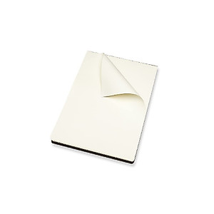 Moleskine Art Sketch Pad, Soft Cover, A4 (8.25" x 11.75") Plain/Blank, Black, 48 Pages