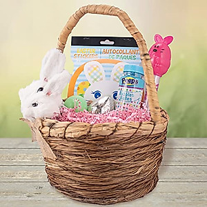 MagicWater Supply Crinkle Cut Paper Shred Filler (1/2 LB) for Gift Wrapping & Basket Filling - Light Pink