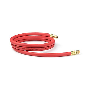 TEKTON 3/8 Inch I.D. x 6 Foot Hybrid Lead-In Air Hose (300 PSI) | 46133