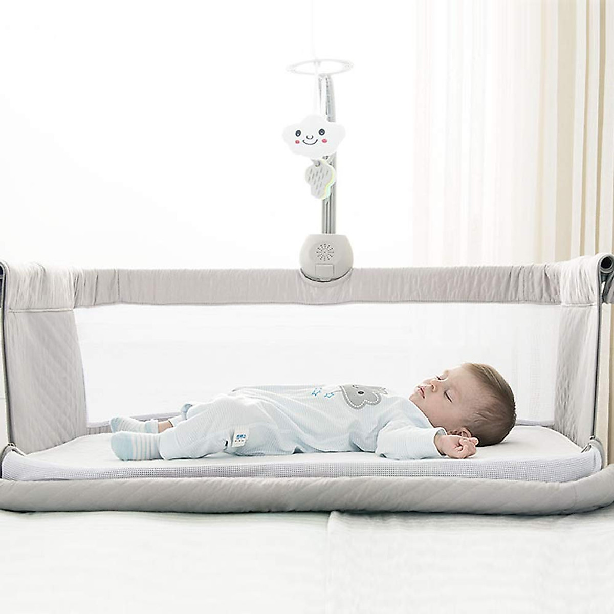 Bassinet Sheets for RONBEI BC102 / BC102CC Baby Bassinet Bedside Sleeper,Fitted Sheets for Bassinet Pads/Mattress