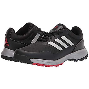 adidas mens Tech Response Spikeless Golf Shoe, Black, 9.5 Wide US