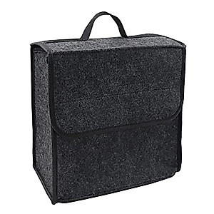 BIENKA Folding Large Capacity Car Trunk Seat Storage Bag Multifunctional Trunk Storage Box Boxes ( Color : E , Size : 30*29*17cm )