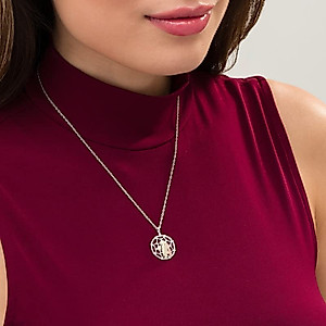 Dream Catcher Feather Pendant Necklace, Sterling Silver, 12k Green Gold, 12k Rose Gold Black Hills Gold, 18''